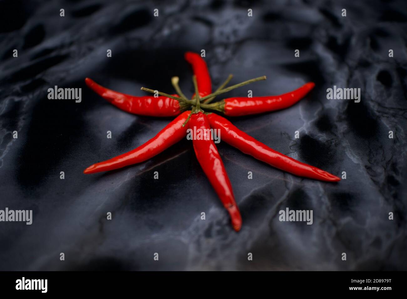 Bird eye chilli Stock Photo - Alamy