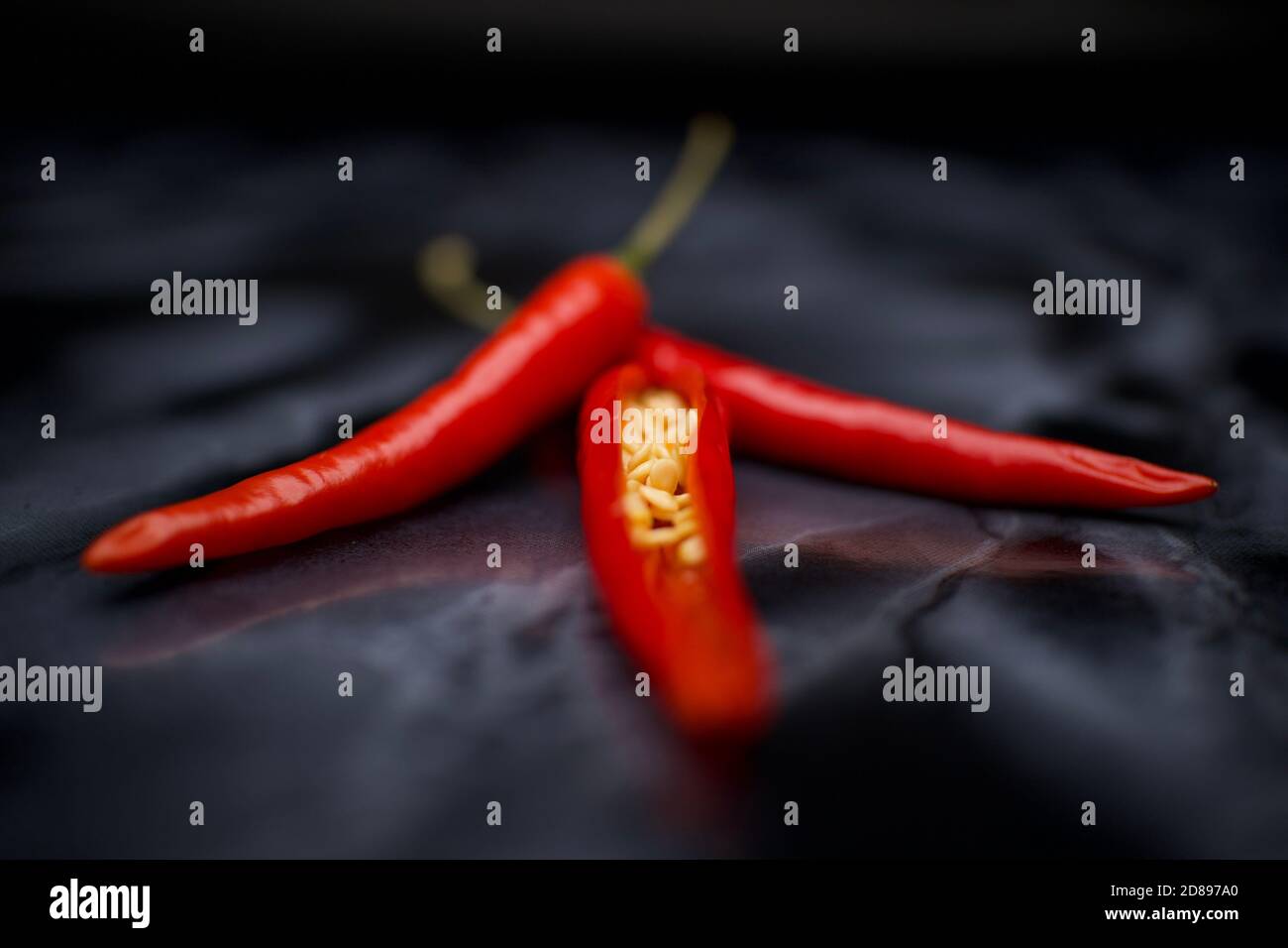 Bird eye chilli Stock Photo - Alamy