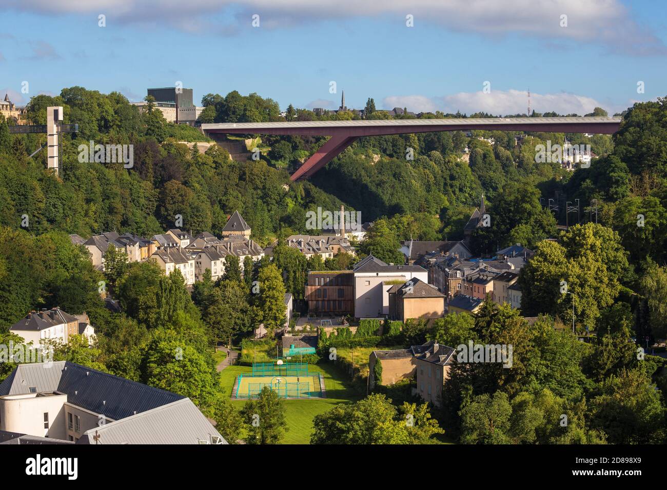 Grand duchess charlotte bridge hi-res stock photography and images - Alamy