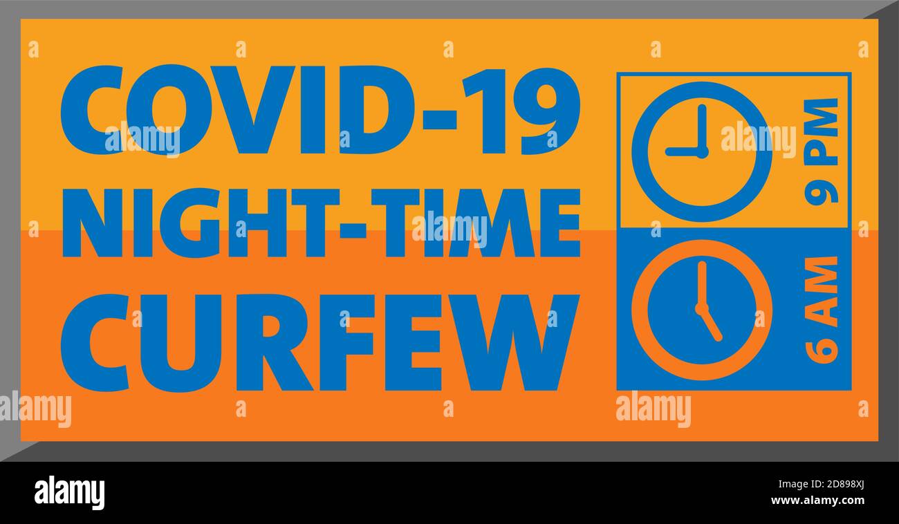 Night of curfew Cut Out Stock Images & Pictures - Alamy