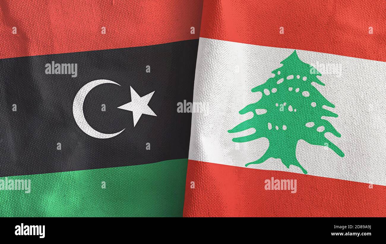 Lebanon libya flag hi-res stock photography and images - Alamy