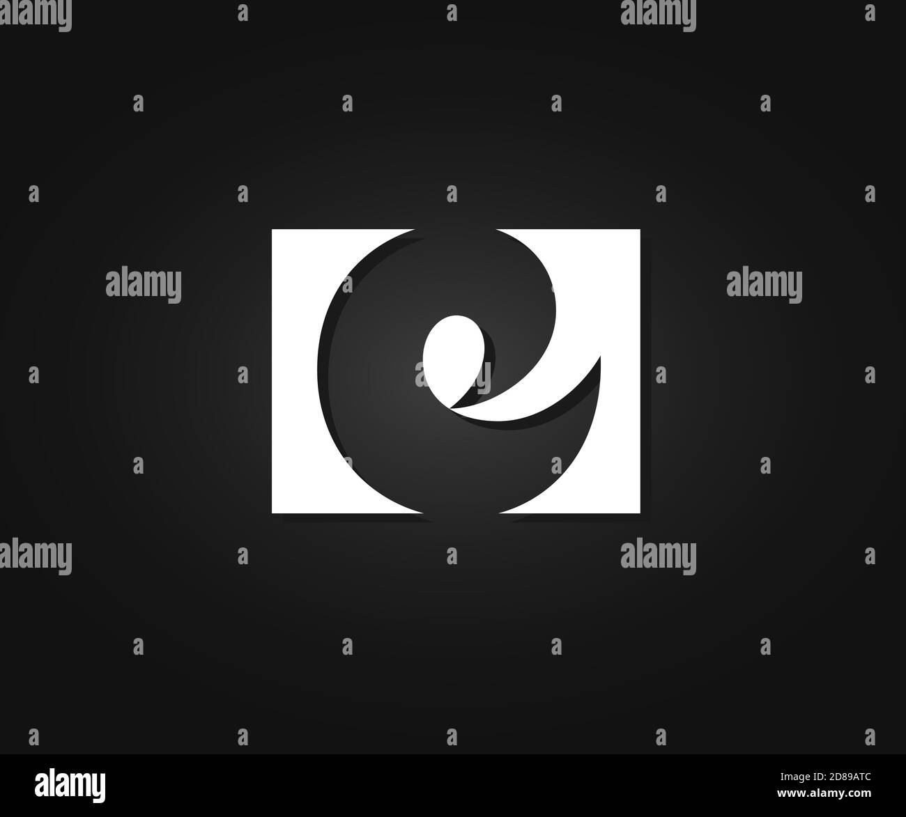 Letter e vector logo design Stock Vector Image & Art - Alamy