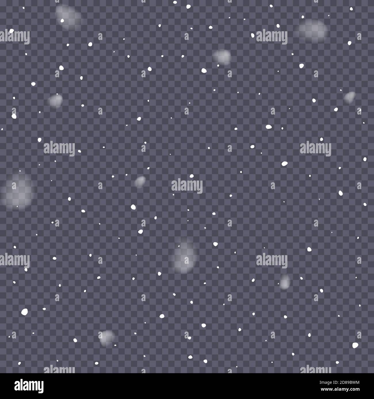 Many snow flakes falling from hi-res stock photography and images - Alamy