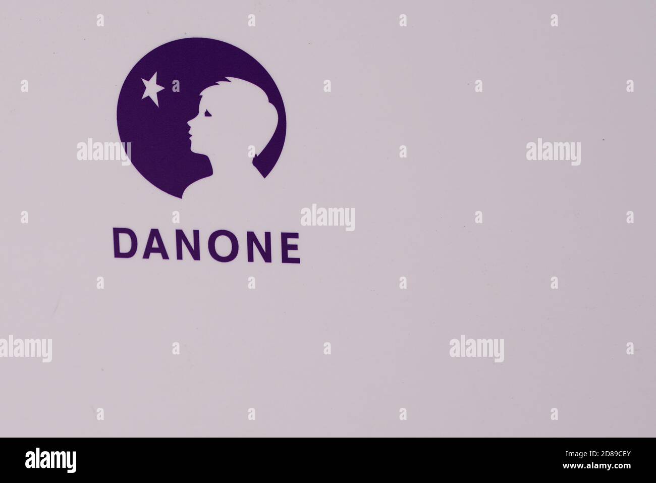 Danone logo hi-res stock photography and images - Alamy