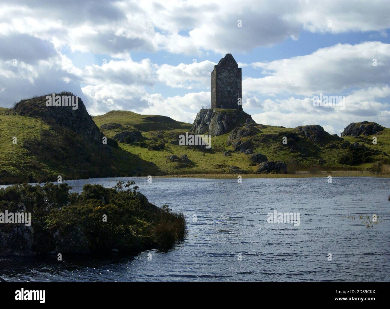 historic Smailholm Tower in autumn in Scottish Borders Stock Photo - Alamy