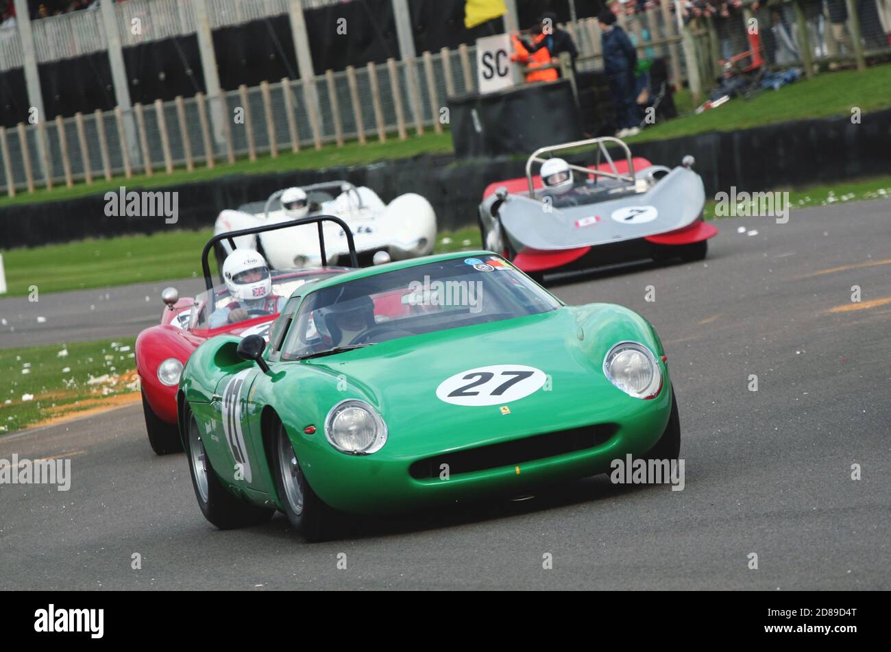 David Piper racing his Ferrari 250LM at 2011 Goodwood Revival Stock ...
