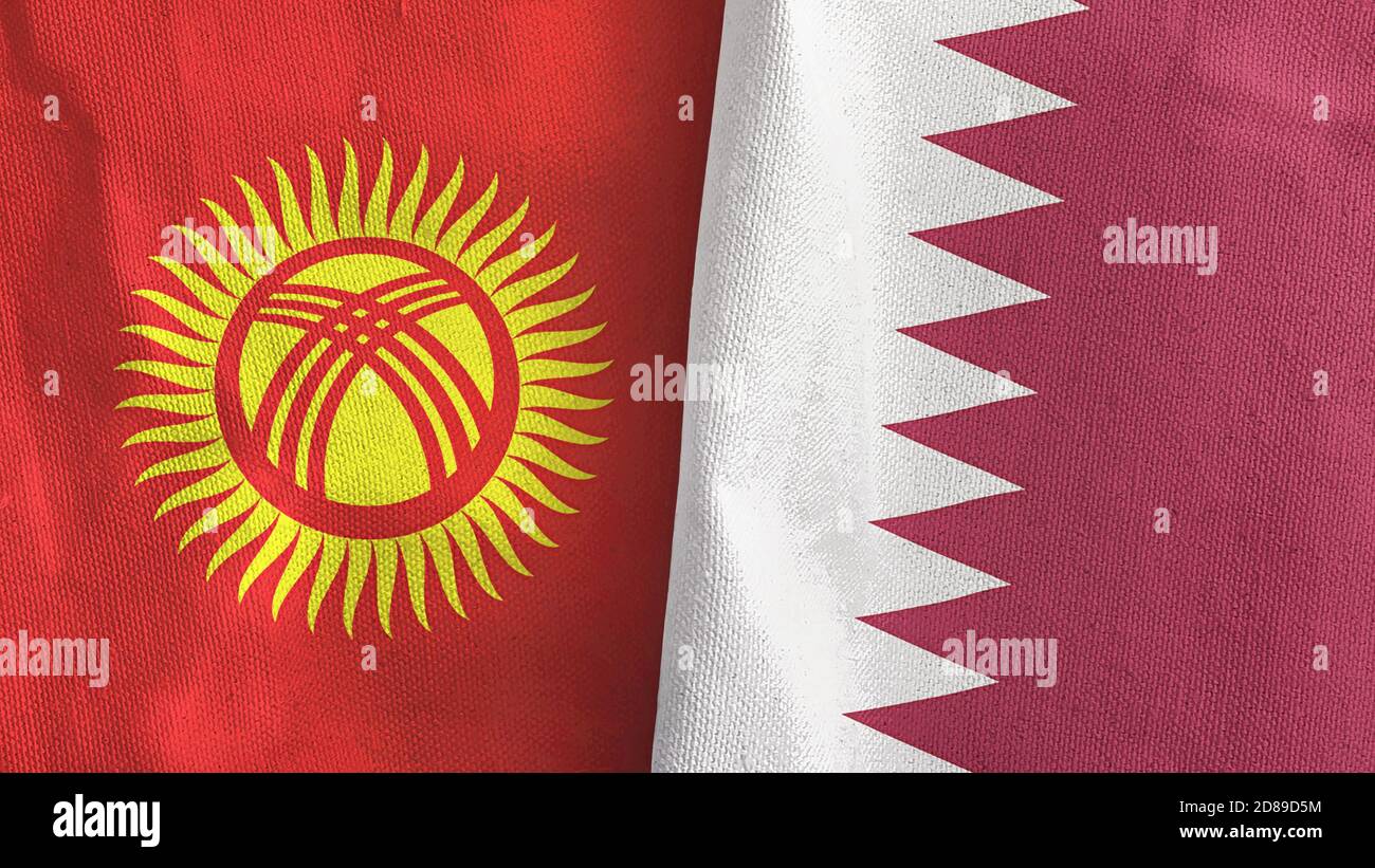 Qatar flag crumpled hi-res stock photography and images - Alamy