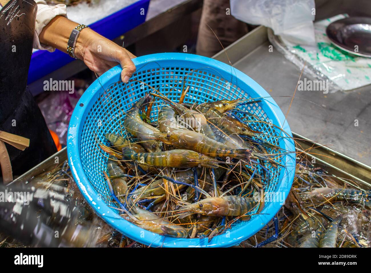 seafood market Naklua near Pattaya Stock Photo - Alamy