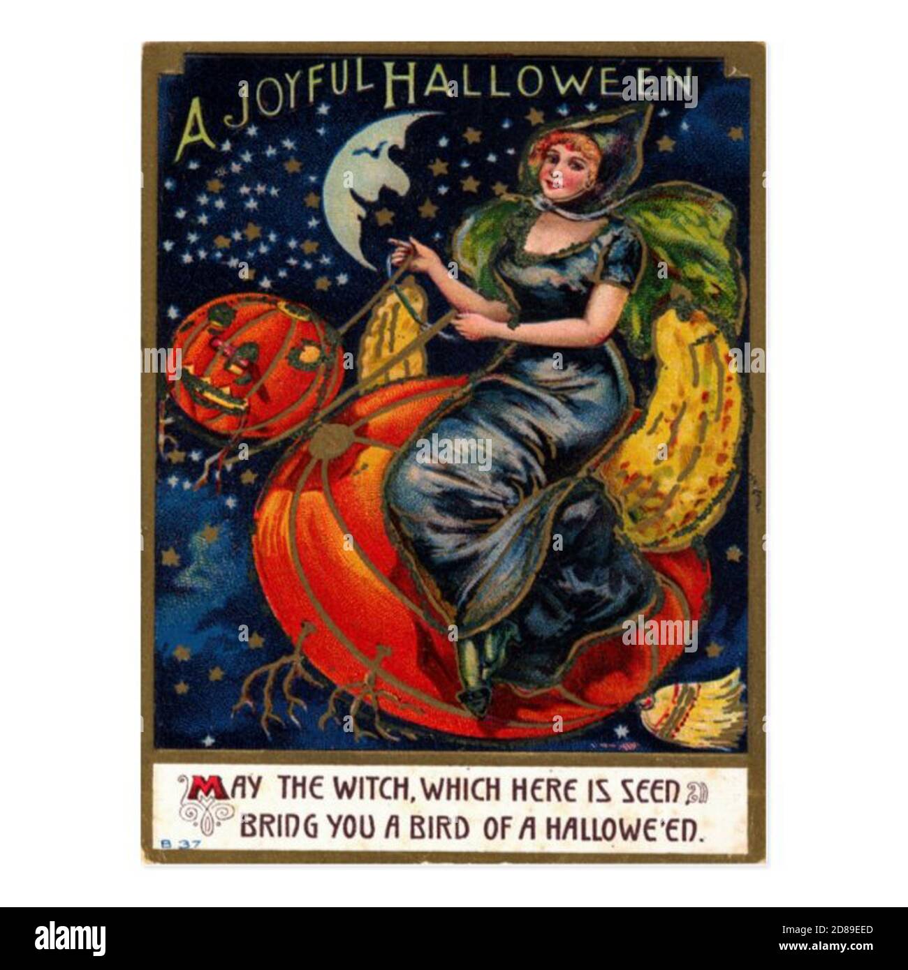 Vector halloween poster card Cut Out Stock Images & Pictures - Alamy