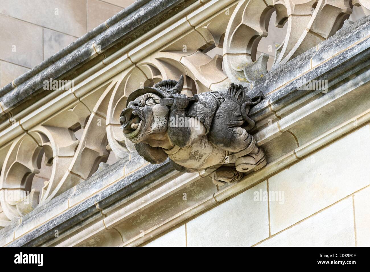 John Guarente's "Master Carver" gargoyle, an affectionate tribute to ...