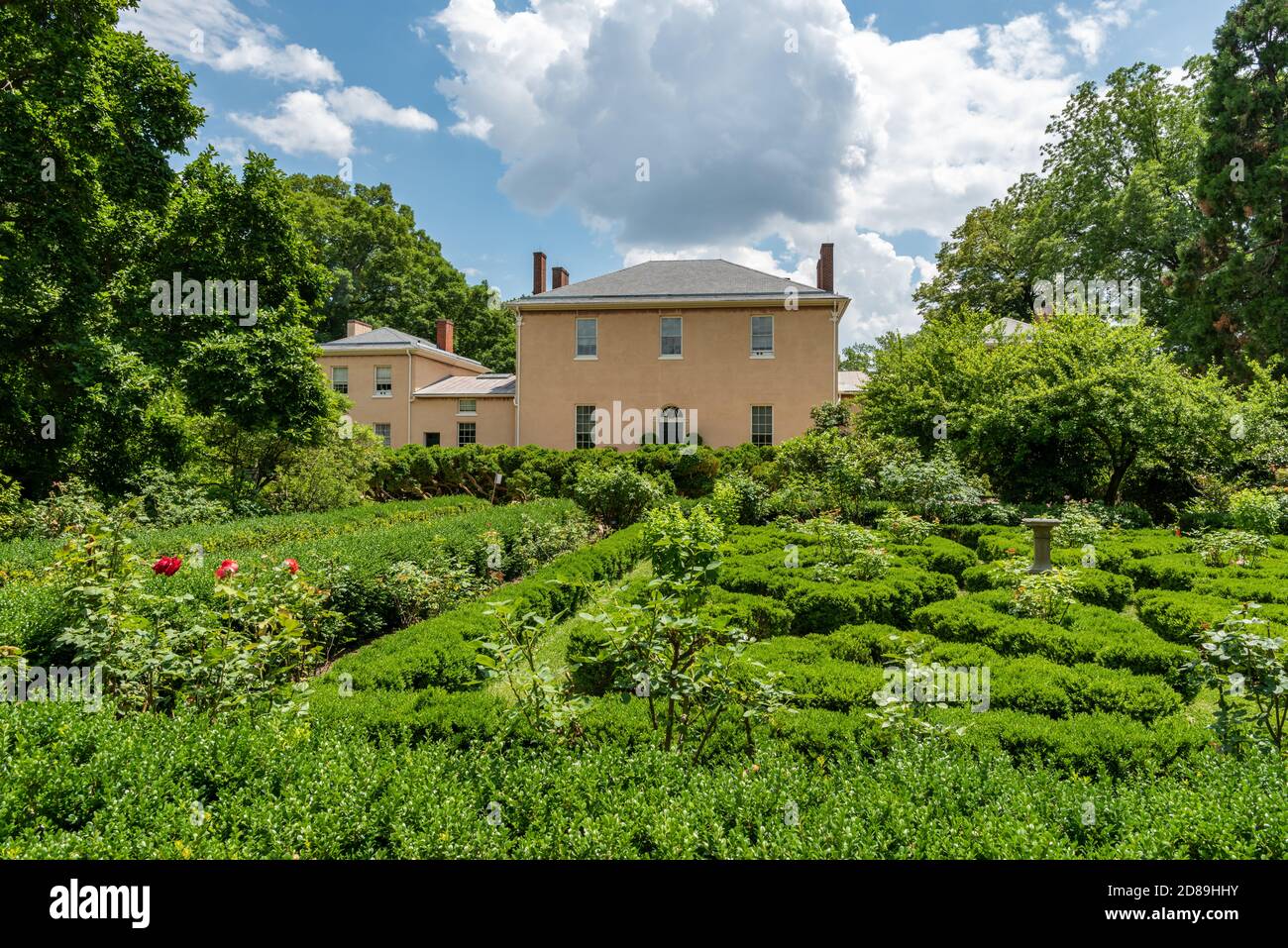 Tudor Place designed by William Thornton for Martha Custis Peter ...