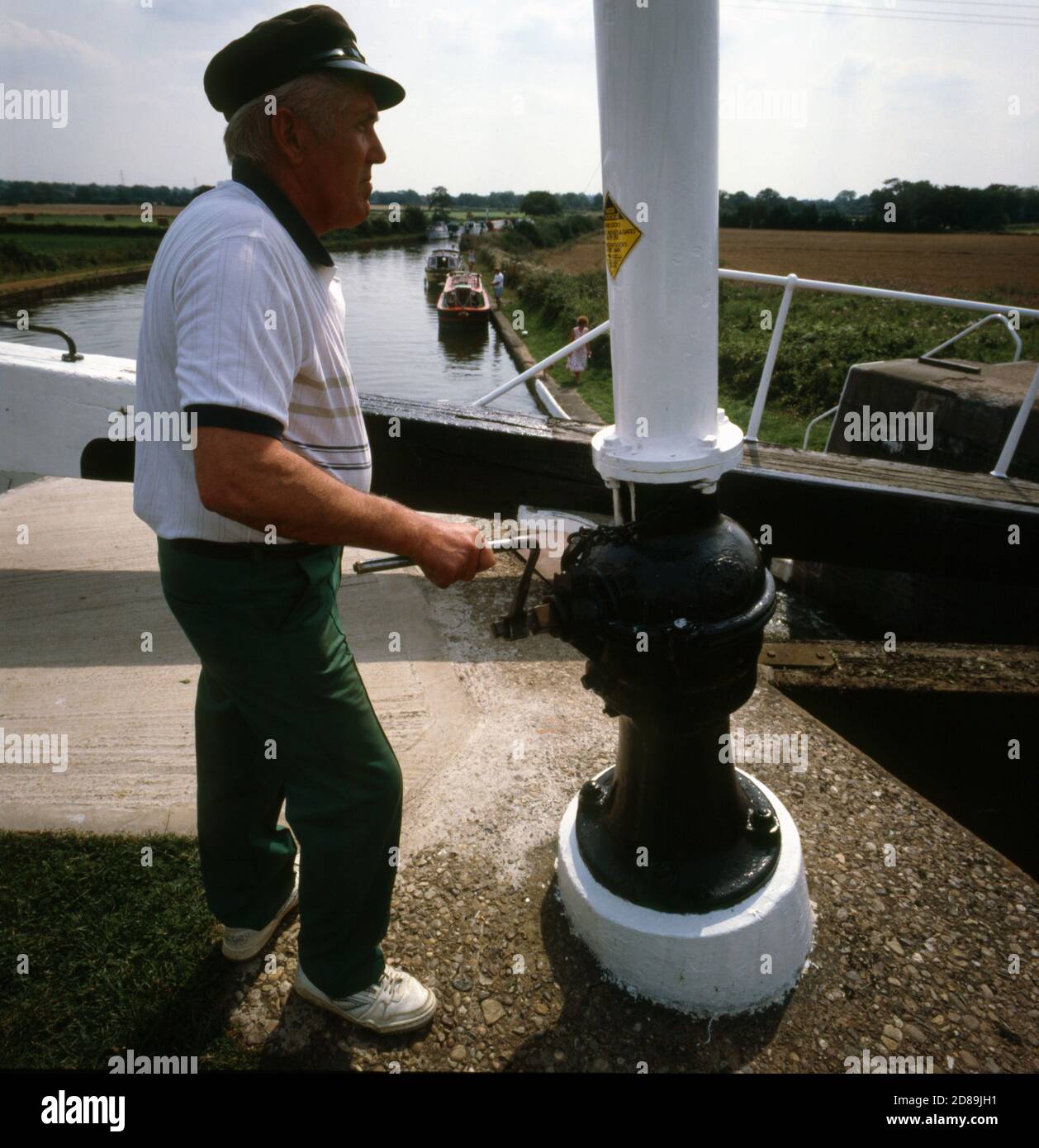 Leisure activity at Knowle Locks, Solihull Stock Photo - Alamy