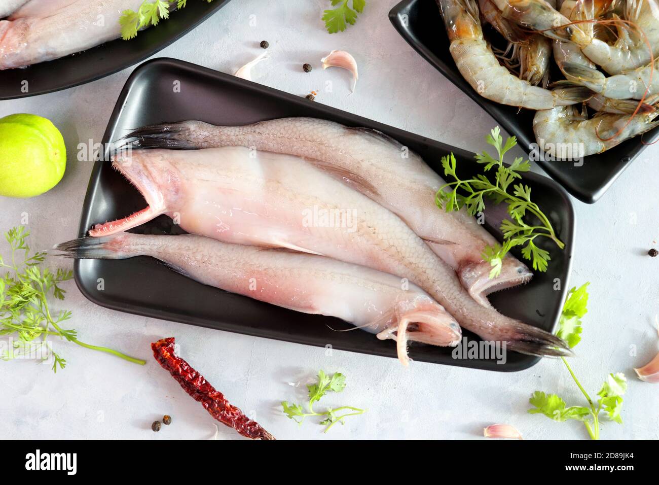 Fresh bombay duck hi-res stock photography and images - Alamy