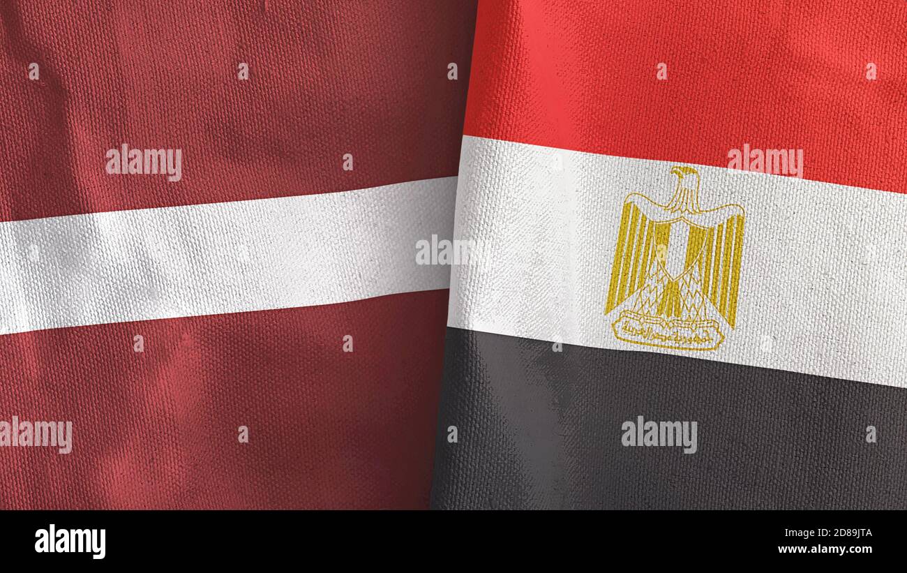 Latvia egypt flag hi-res stock photography and images - Alamy