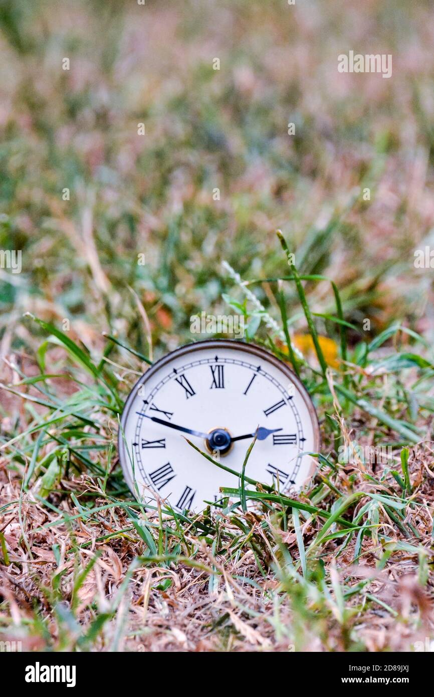 Classic Clock Time Concept Stock Photo - Alamy
