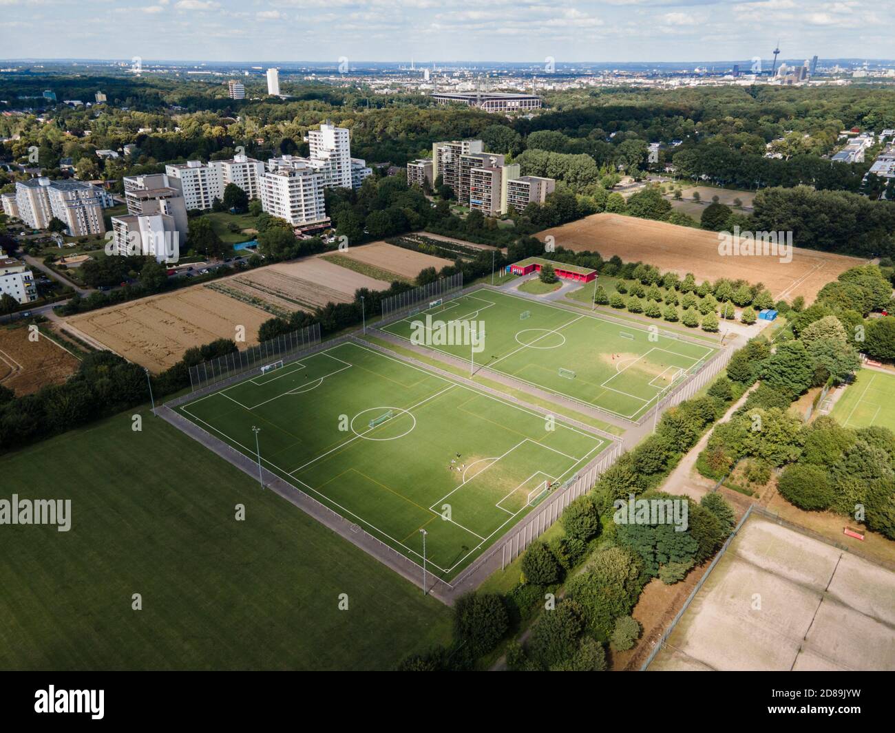 Soccer amateur aerial hi-res stock photography and images - Alamy