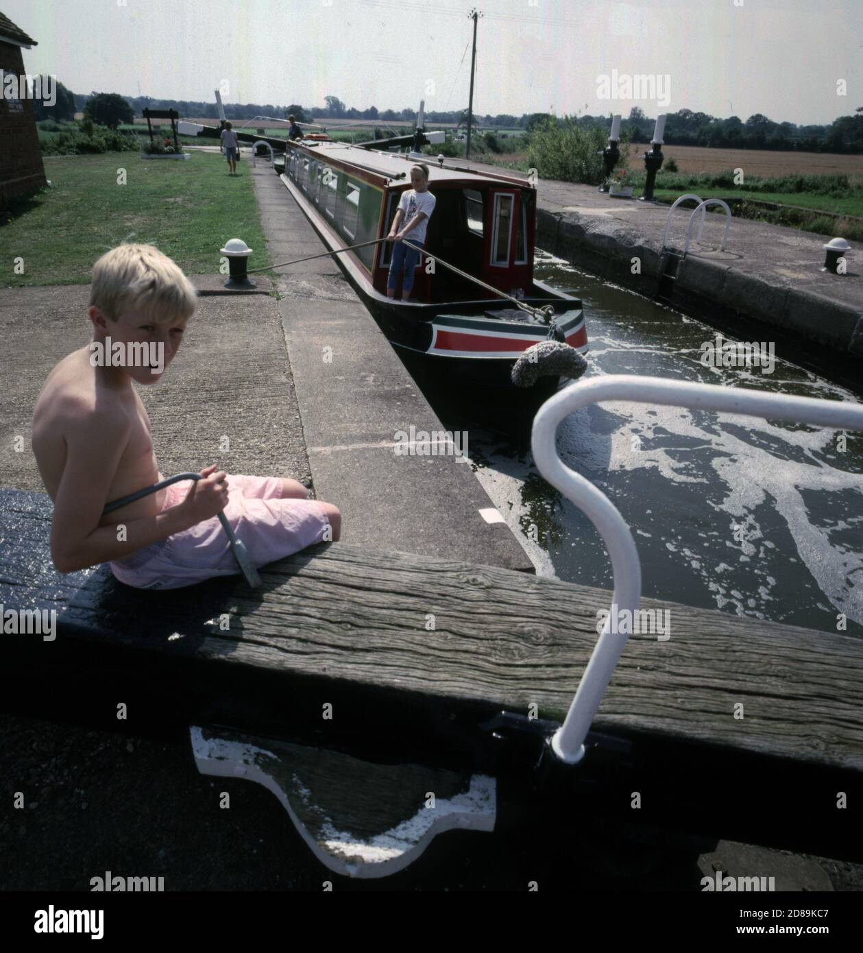 Leisure activity at Knowle Locks, Solihull Stock Photo - Alamy
