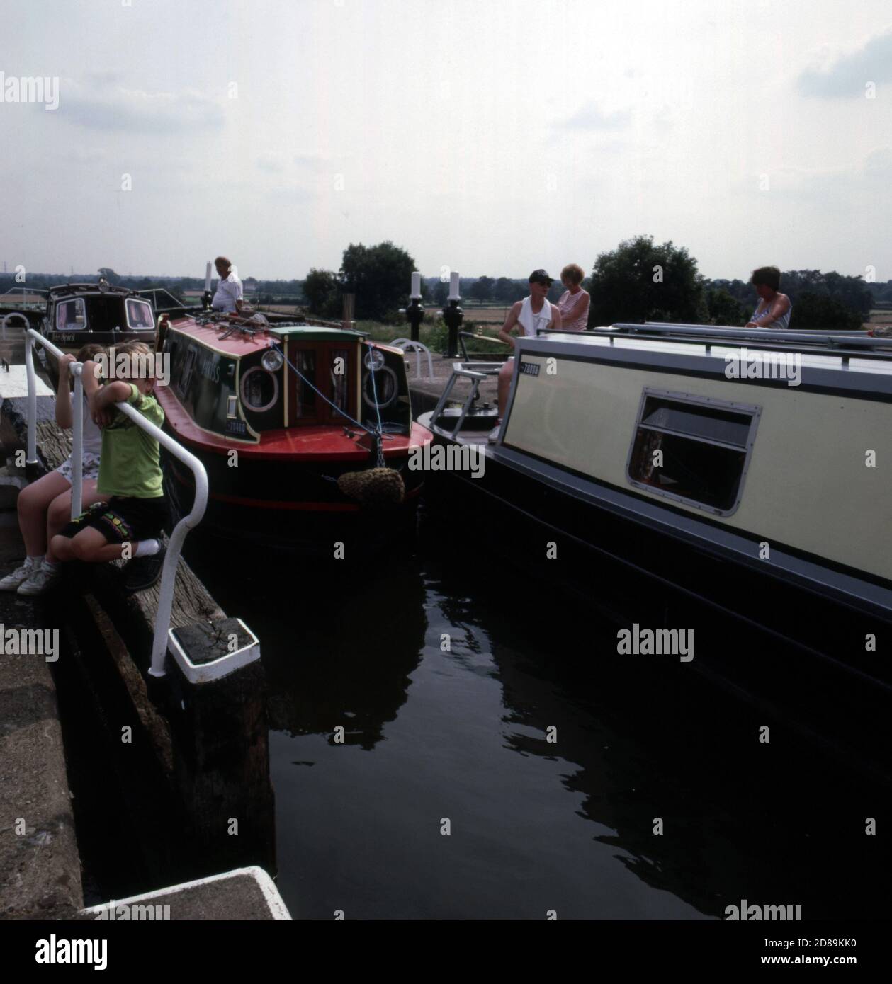 Leisure activity at Knowle Locks, Solihull Stock Photo - Alamy