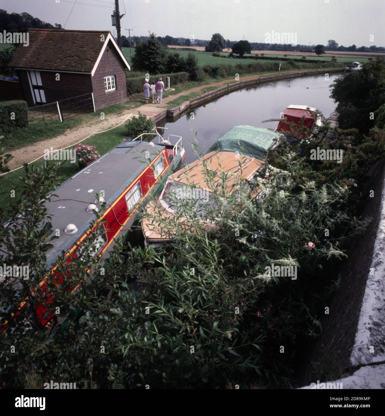 Leisure activity at Knowle Locks, Solihull Stock Photo - Alamy