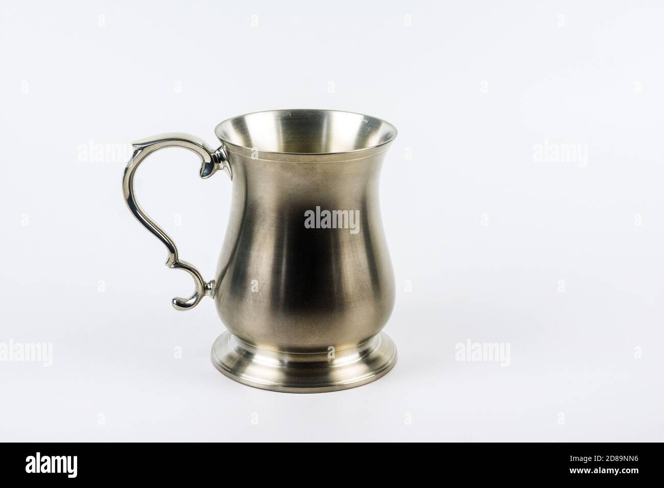 Silver tankard with handle hi-res stock photography and images - Alamy
