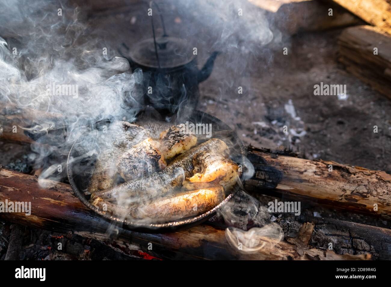 Kettle for frying fish hi-res stock photography and images - Alamy