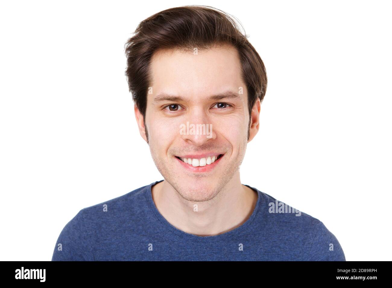 Man standing white background hi-res stock photography and images - Alamy