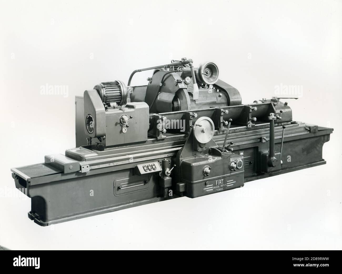 1930 - 40. Fiat - Ansaldo machine. Motors components. Isolated motor ...