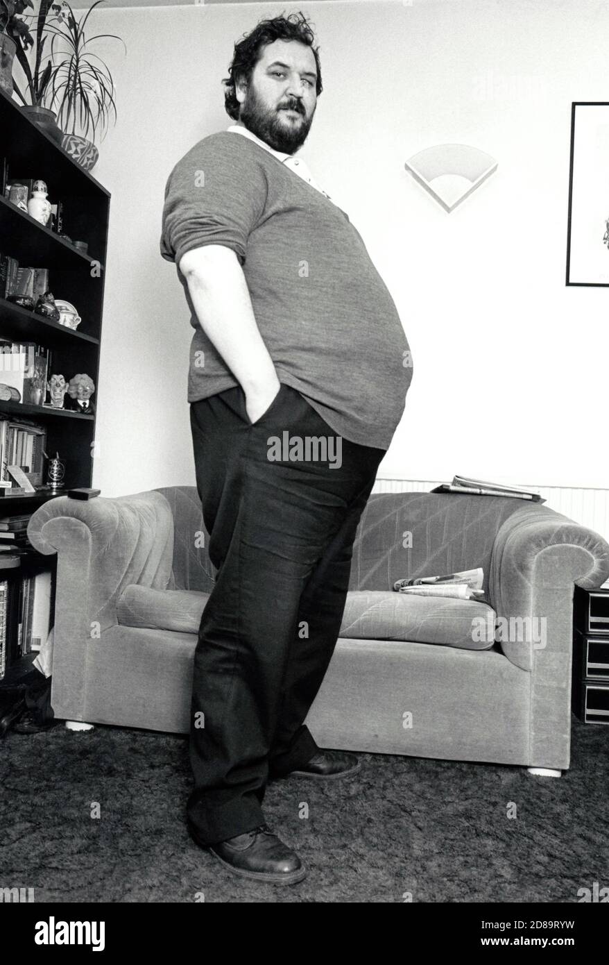 Obese man uk hi-res stock photography and images - Alamy