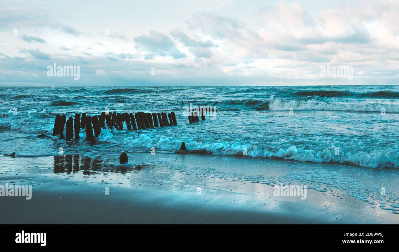 baltic sea panoramic view Stock Photo - Alamy