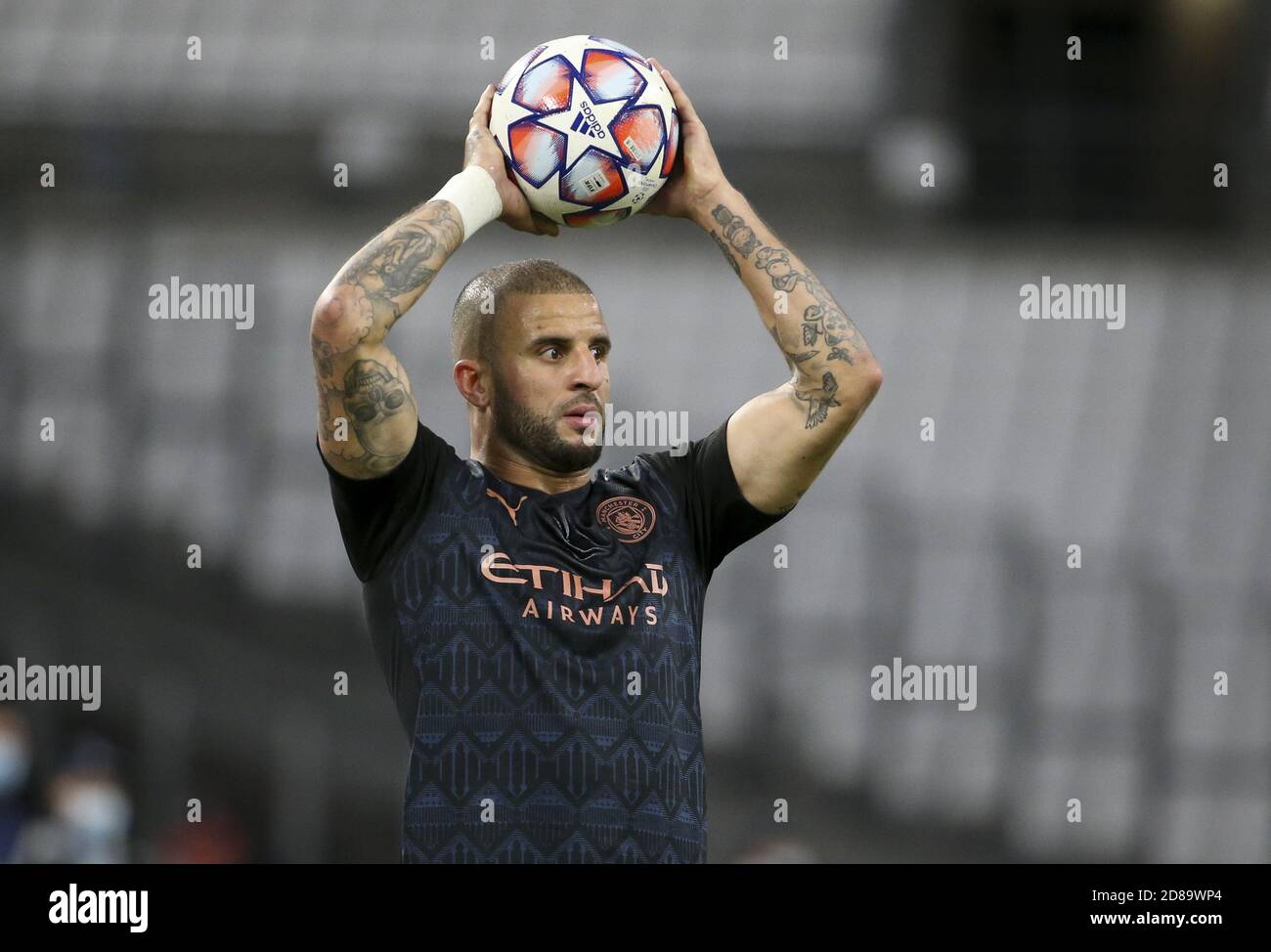 Kyle Walker of Manchester City during the UEFA Champions League, Group ...