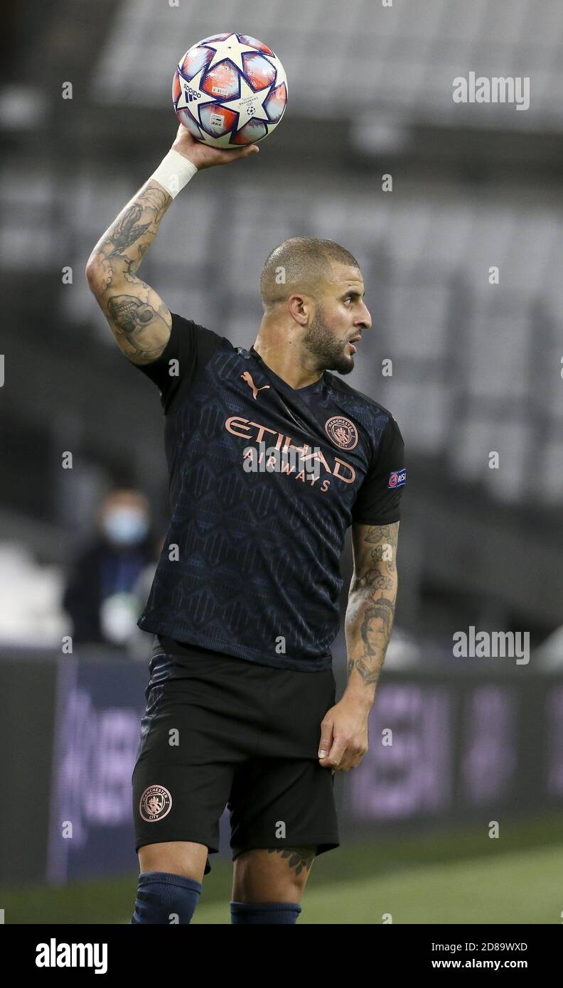 Kyle Walker of Manchester City during the UEFA Champions League, Group ...