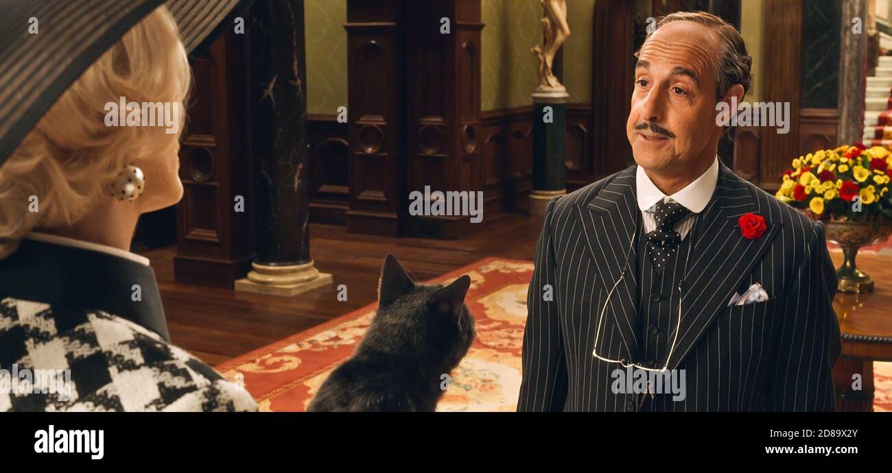 USA. Anne Hathaway and Stanley Tucci in a scene from the ©Warner Bros ...