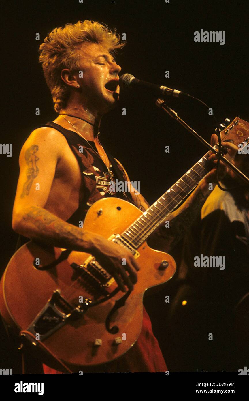 Brian Setzer from the Stray Cats live at Hammerswithh Odeon. London, 06 ...