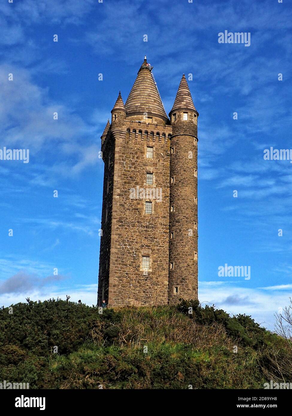 Scrabo tower country park hi-res stock photography and images - Alamy