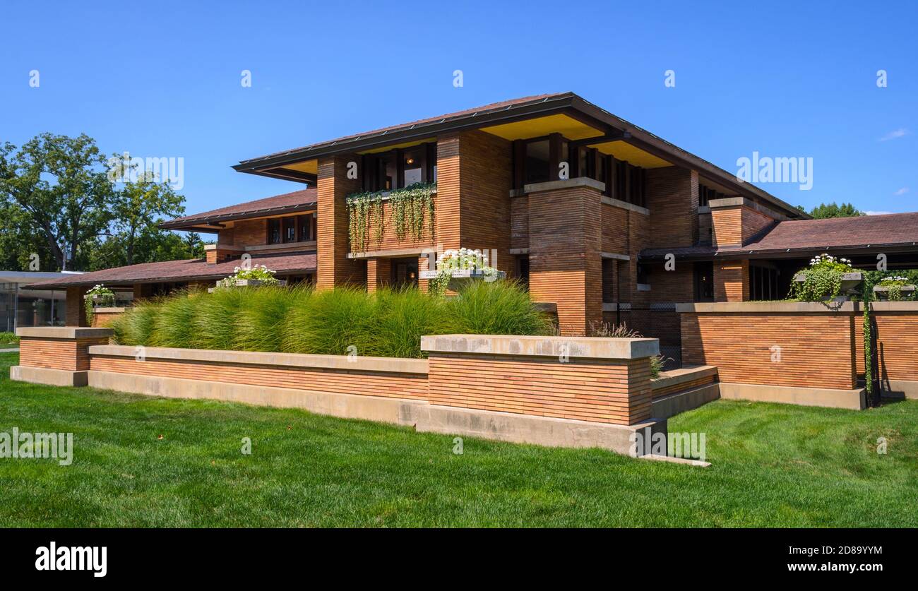 Darwin D. Martin House Stock Photo - Alamy