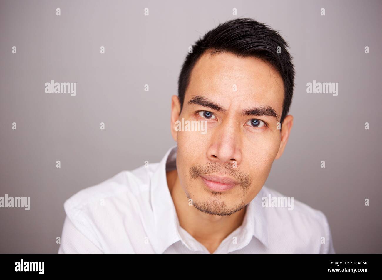 Male asian headshot hi-res stock photography and images - Alamy