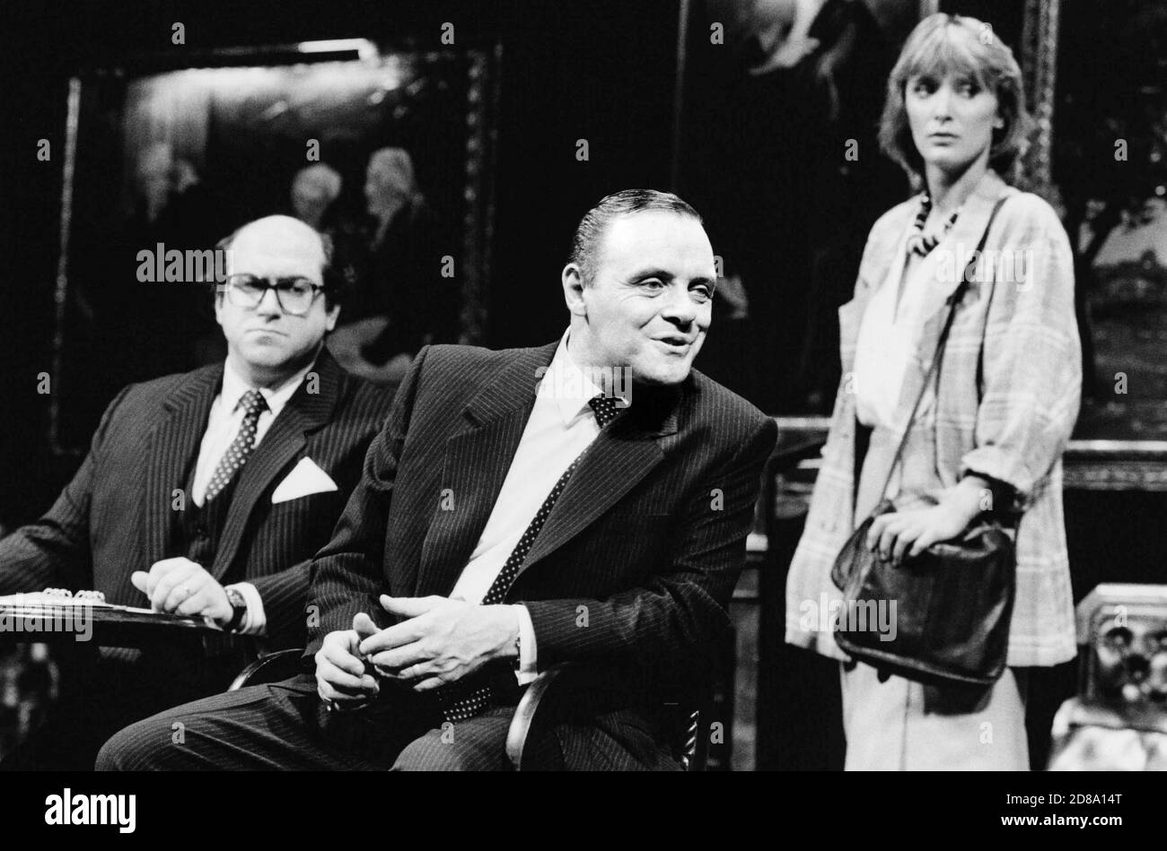 l-r: Olivier Pierre (Lord Silk), Anthony Hopkins (Lambert le Roux ...