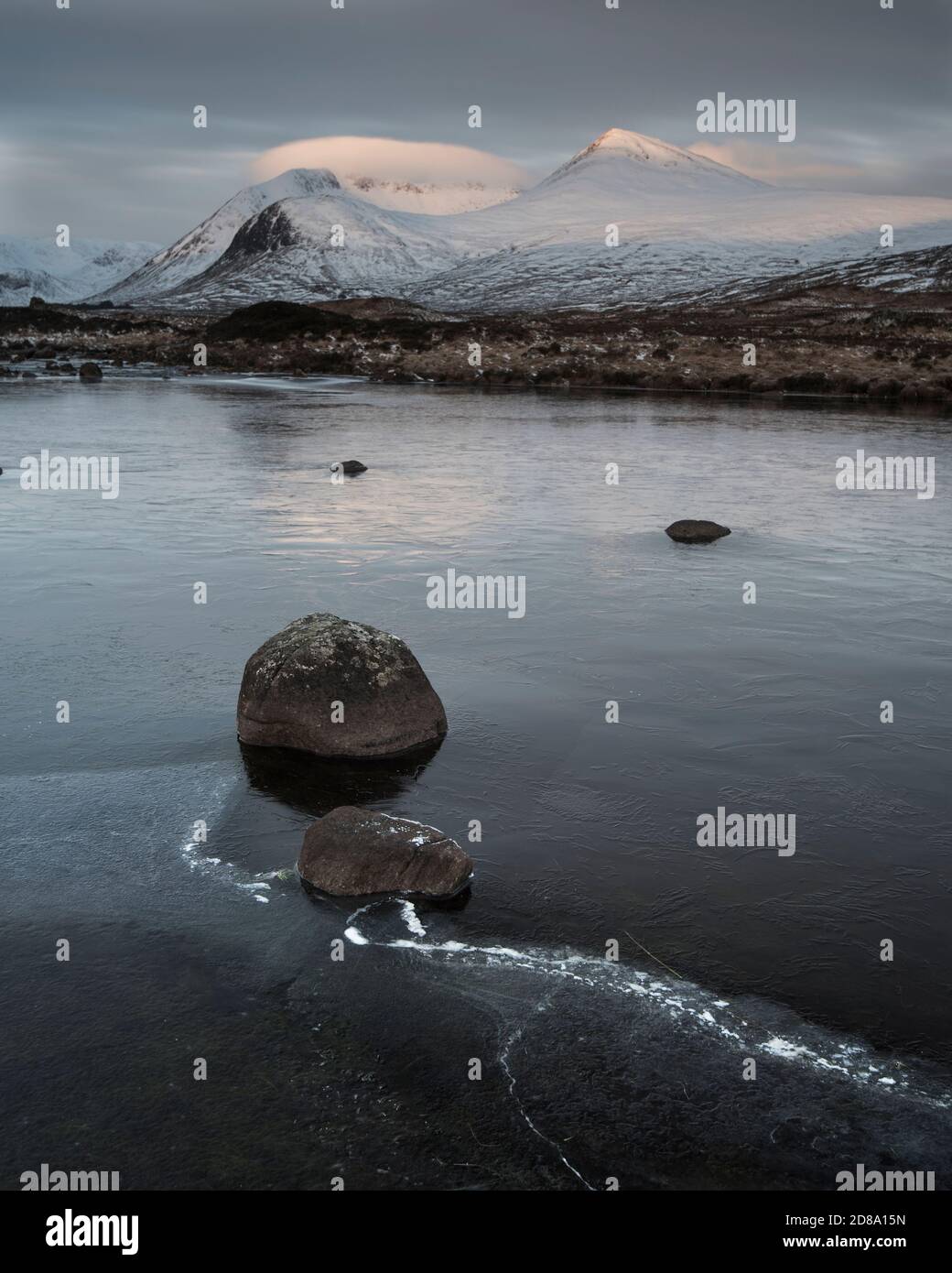 Sunrise in Glencoe, Scotland Stock Photo - Alamy