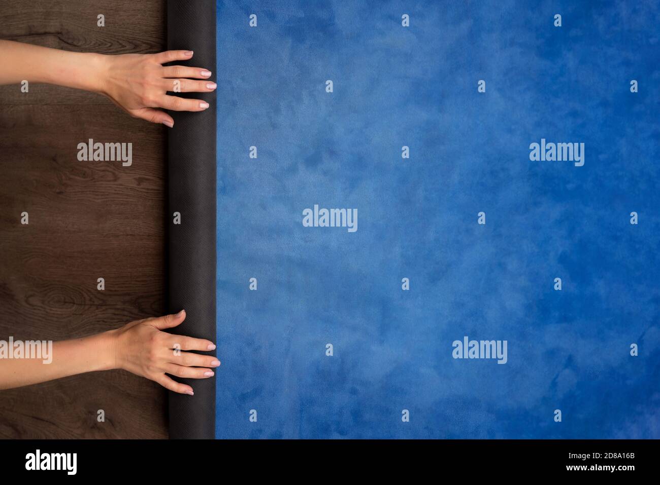 Girl folding hands hi-res stock photography and images - Alamy