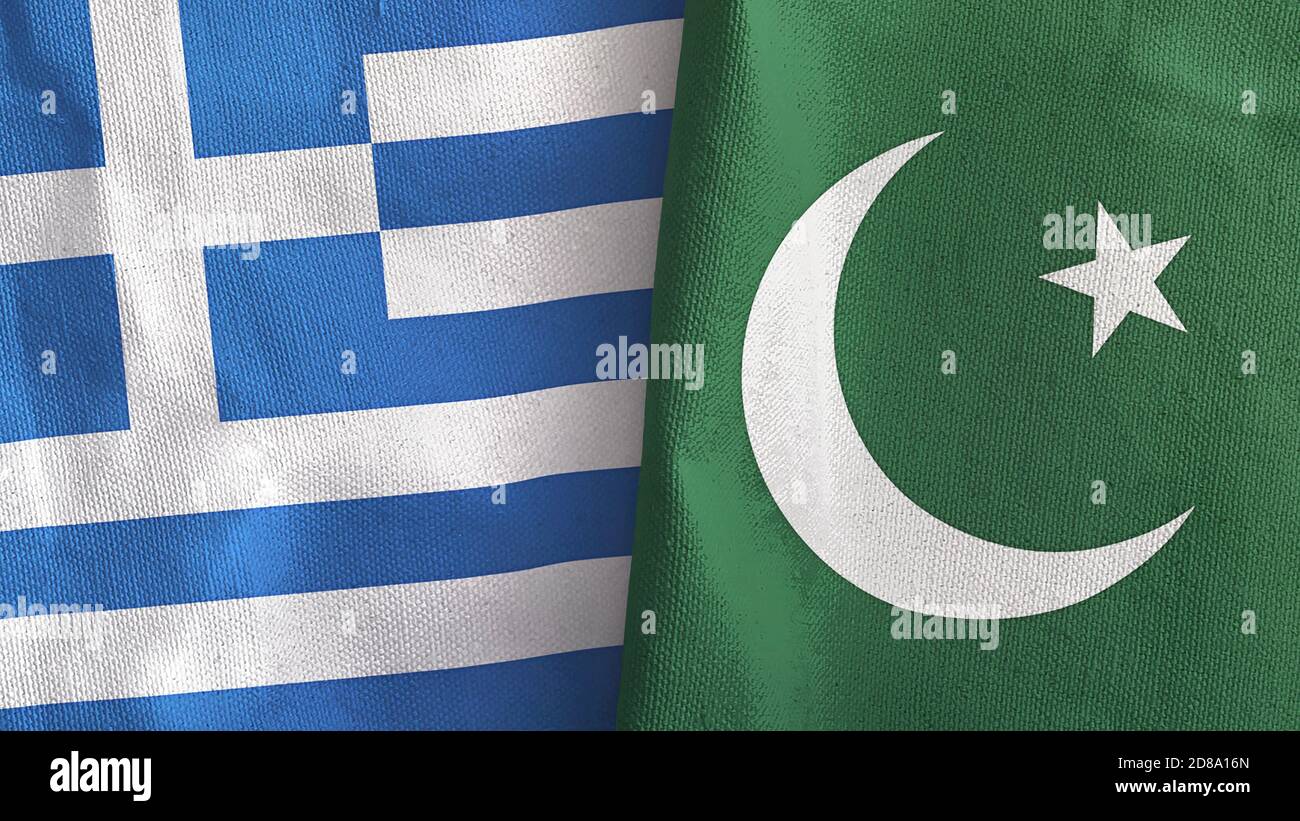 Greece pakistan flag hi-res stock photography and images - Alamy
