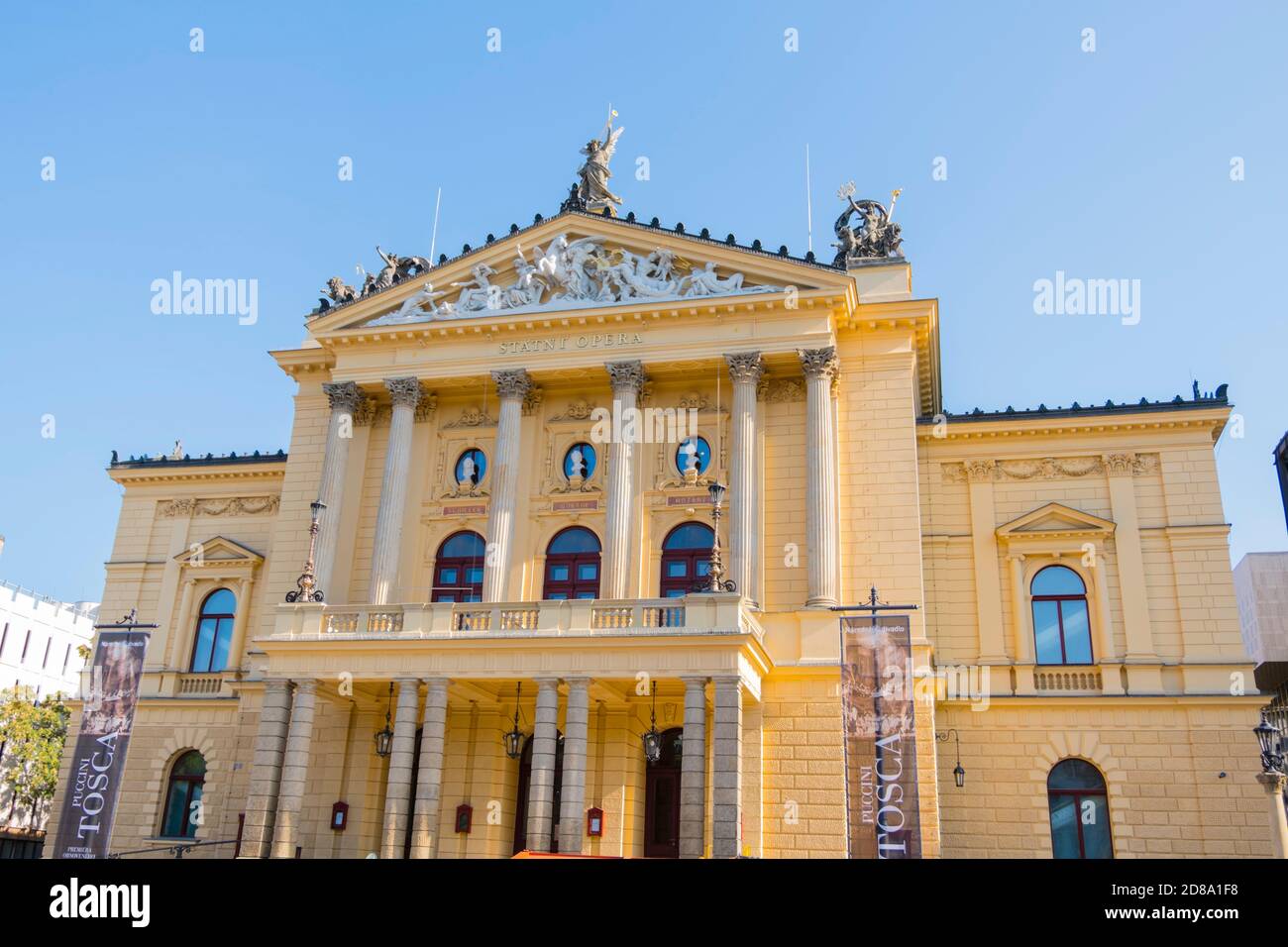 Prague opera house hi-res stock photography and images - Alamy