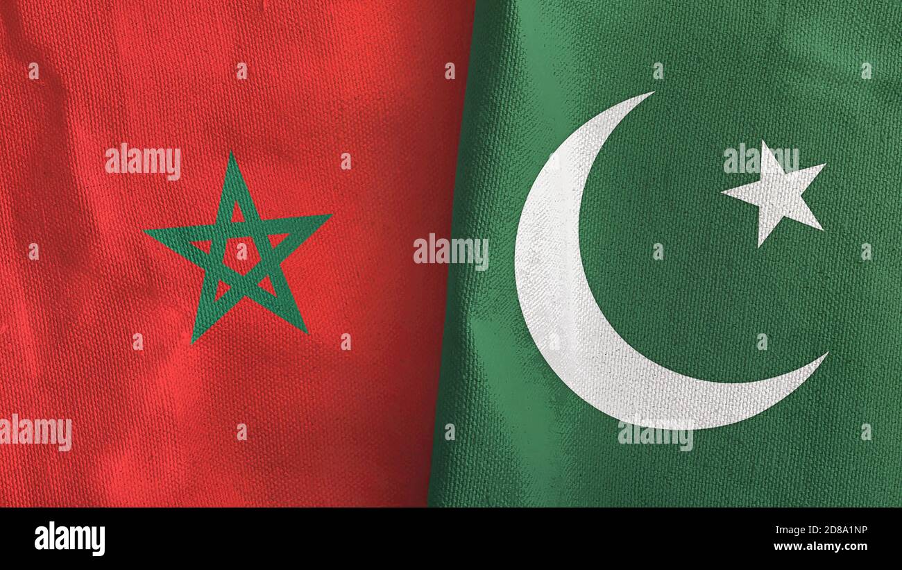 Morocco pakistan flag hi-res stock photography and images - Alamy