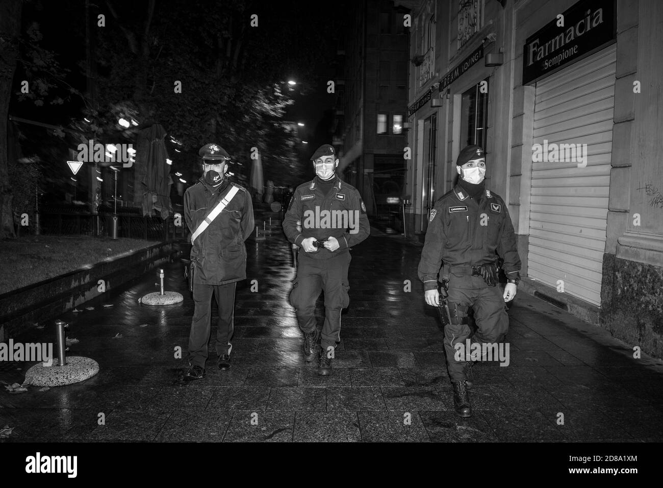 Night of curfew Black and White Stock Photos & Images - Alamy