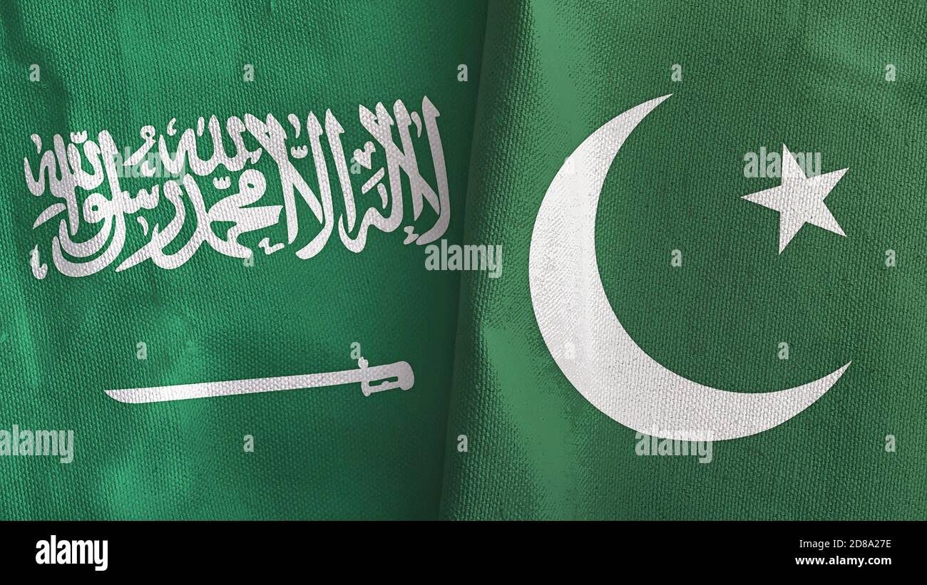 Pakistan saudi arabia flag hi-res stock photography and images - Alamy
