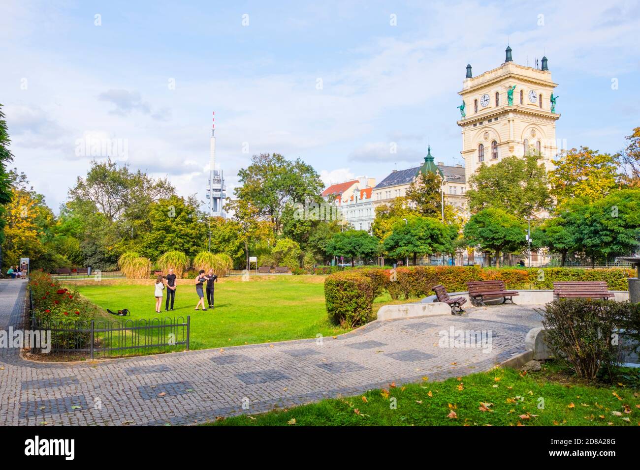 Vinohrady water tower hi-res stock photography and images - Alamy