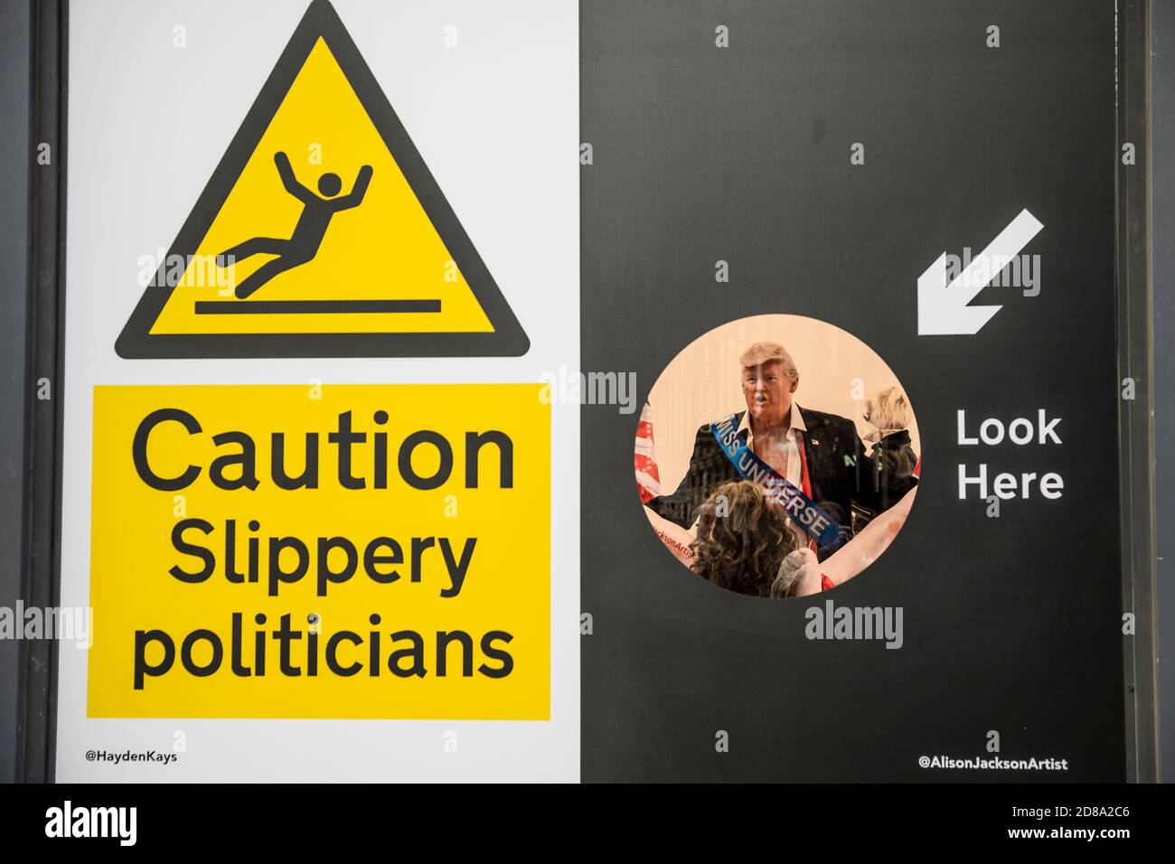 Donald trump art gallery hi-res stock photography and images - Alamy