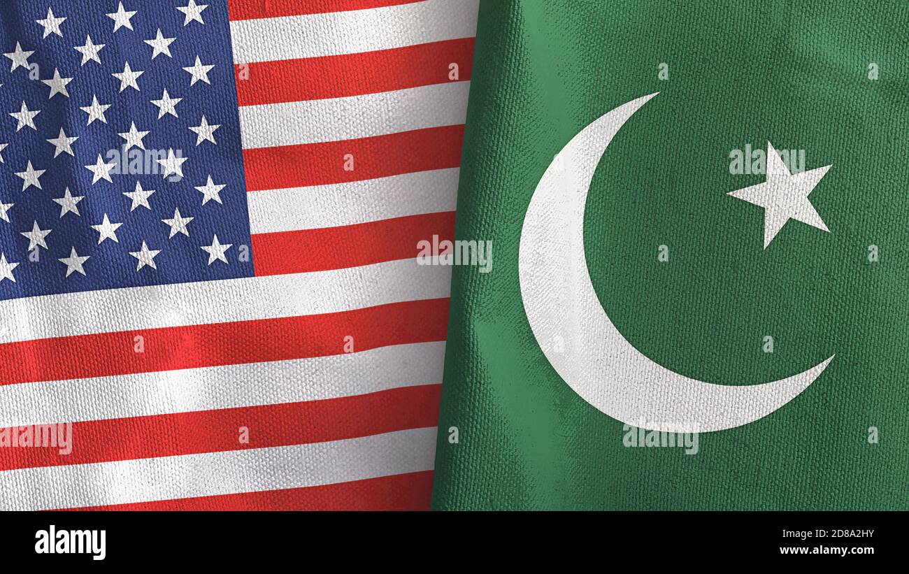United states of america vs pakistani flag hi-res stock photography and ...