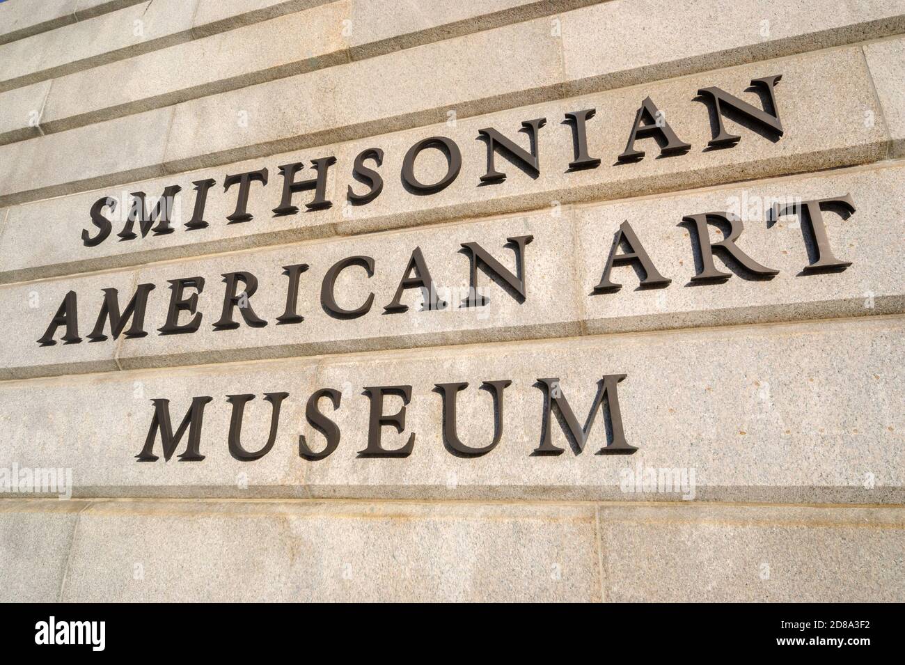 Smithsonian American Art Museum and the National Portrait Gallery Stock ...
