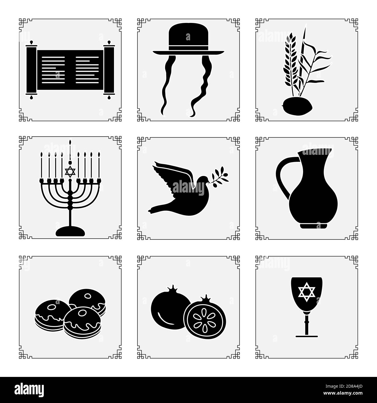 Jewish Holiday Symbols