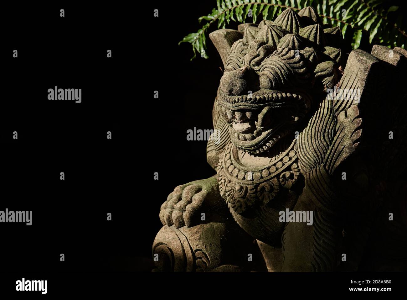 Black stone statue hindu god hi-res stock photography and images - Alamy